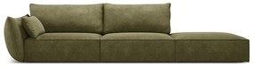 Zelená rohová pohovka Vanda – Mazzini Sofas