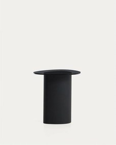 Odkládací stolek se skleněnou deskou 47x48 cm Olir – Kave Home