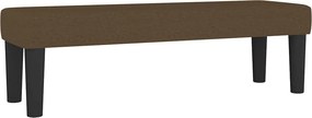 Box spring postel s matrací tmavě hnědá 180x200 cm textil 3136696