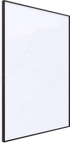 ACCEPT Dveřní tabulka Plato X 210 x 297 mm (černá) - černá tabulka