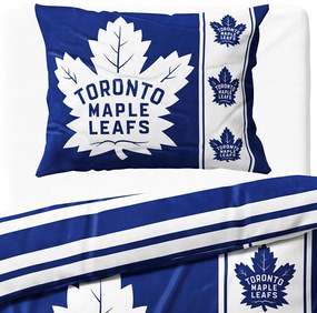 Mikroplyšové ložní povlečení NHL Toronto Maple Leafs - 70 x 90 cm + 140 x 200 cm