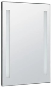 Aqualine, LED podsvícené zrcadlo 50x70cm, knoflíkový vypínač, ATH5