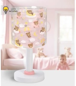 Dalber 41571S - LED Dětská lampička BABY TEDDY 1xG4/4W/230V růžová