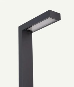 NS 1367GR Sloupkové svítidlo ASKER POLE PRO grafit LED 8W 3000K 236cm - NORLYS