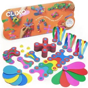 Clixo Super Rainbow Magnetická stavebnice / 60ks / od 4 let