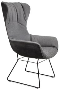 Freifrau Manufaktur designová křesla Leya Grand Wingback Sledge