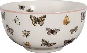Porcelánová miska s motýlky Butterfly Paradise - Ø 14*7 cm / 500 ml