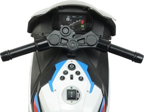LEAN CARS Elektrická motorka na baterii BMW S1000RR 2156 bílá