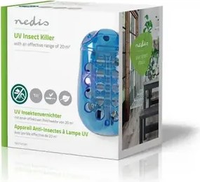 Nedis Elektrický Lapač Hmyzu modrá / 1 W / Typ žárovky: LED Svítidlo /