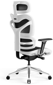 Kancelářská ergonomická židle Diablo V-Commander bílo-černá Diablochairs