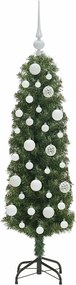 Umělý vánoční stromeček Zelená 120 cm PVC, ocel a plast 3394924