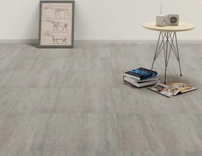 vidaXL Samolepicí podlahové desky 55 ks PVC 5,11 m² [144872] Barva: světle šedá