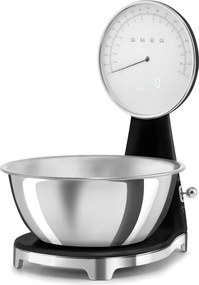 Černá plastová digitální kuchyňská váha – SMEG