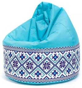 Sedací vak Viper Folk Outdoor TiaHome - oranžovo hnedá