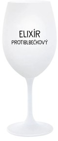 ELIXÍR PROTIBLBEČKOVÝ - bílá  sklenice na víno 350 ml