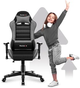 Dětská herní židle Ranger - 6.0 šedá mesh