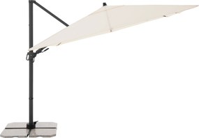 DERBY DX 280 x 280 cm – zahradní slunečník s boční nohou - Zboží s drobnou vadou (S332)