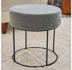 Asir Taburet JAVI pr. 40 cm šedá 825BLC2384