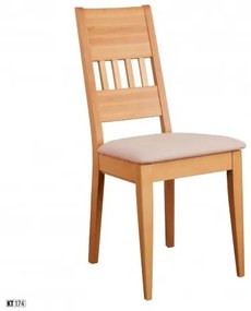 Drewmax Jídelní židle KT174 masiv buk ořech   sab921