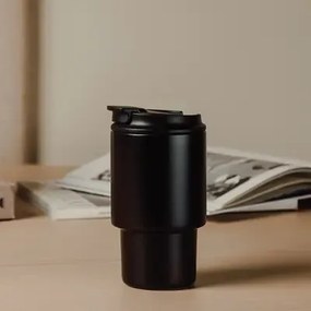 Vinga Nagano černá / Termohrnek / nerezová ocel / 350 ml