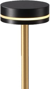 Stolní LED lampa Sam, 1x LED 5w, 3000k, b/g