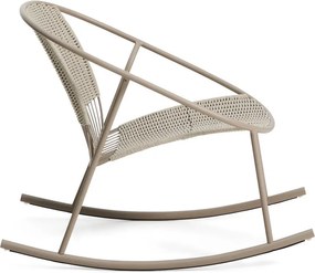Taupe zahradní křeslo Atrani – Kave Home