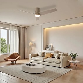 ZEVENTI - LED Stropní ventilátor BARROSA LED/18W/230V Wi-Fi Tuya + DO