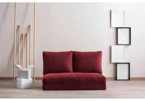 Atelier del Sofa 2-místná pohovka Taida - Maroon, Kaštanová