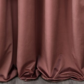 ZATEMŇOVACÍ ZÁVĚS NA PÁSCE PIERRE CARDIN SIBEL 140X270 CM STARORŮŽOVÁ