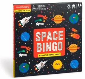 Mudpuppy Magnetická desková hra Vesmírné bingo