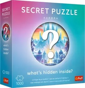TREFL Puzzle Secret Puzzle: Aurora / 1000 dílků / Premium Plus