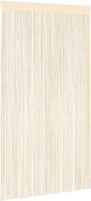 Provázkové záclony, 2 ks, 100x250 cm, krémová 132402