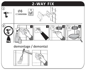 BISK Erga Forte, držák na WC papír, chromová, ERG-06844