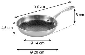 TESCOMA Pánev SteelCRAFT ¤ 20 cm