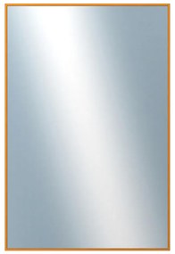 DANTIK - Zarámované zrcadlo - rozměr s rámem cca 80x120 cm z lišty Hliník oranžová | P269-217 (7269217)