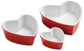 Formy na pečení dortu z kamene 3 ks Amour – Premier Housewares