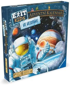 Adventní kalendář exit kids ve vesmíru