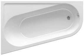 Ravak CHROME 170 x 105 cm CA31000000 vana snowwhite levá