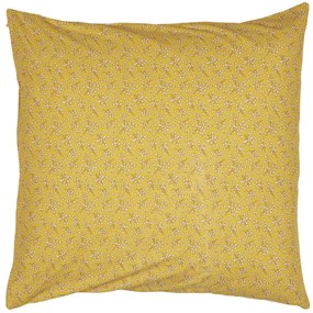IB LAURSEN Povlak na polštář Andrea Yellow 50 x 50 cm, žlutá barva, textil