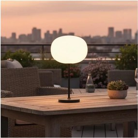 LED Stm. nab. venkovní stolní lampa VENEZIA LED/2W/5V 2700K IP54 4000 mAh černá
