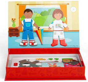 Bigjigs Toys Magnetické oblékací puzzle Šaty