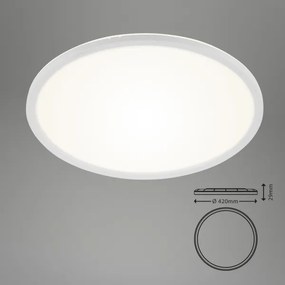 Briloner 7157-416 - LED Stropní svítidlo SLIM LED/22W/230V pr. 42 cm