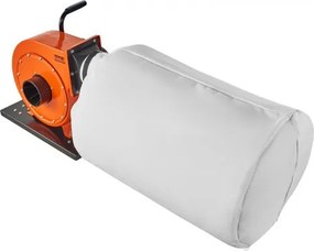 Sběrač prachu, průtok vzduchu 0,75 kW 13026 l/min, odvalovací s 79,5 l