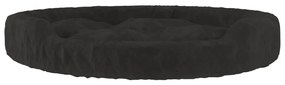 vidaXL Pelíšek pro psy černý 90 x 70 x 23 cm plyš