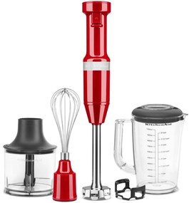 Tyčový mixér kitchenaid tyčový mixér s příslušenstvím, královská červená