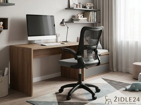 Juniorská židle SMARTSIT - šedá síťovina