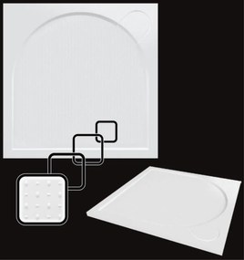 Olsen Spa LAKA 90 x 90 x 3 cm VANKCCTVER90 sprchová vanička