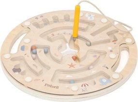 Dřevěné magnetické bludiště VIGA 44283
