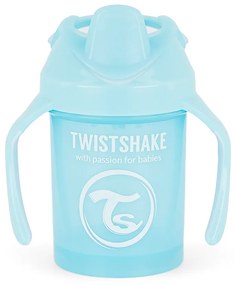 Twistshake Učící netekoucí hrnek 230 ml, modrá