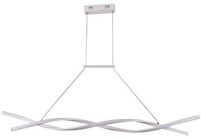 LED Lustr na lanku LED/30W/230V 4000K bílá